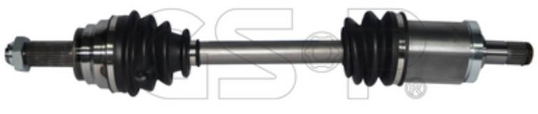 BMW X5 E70 2004 - 2007 Left Hand Front CV Drive Shaft - 3.0L / 4.4L / 4 ...